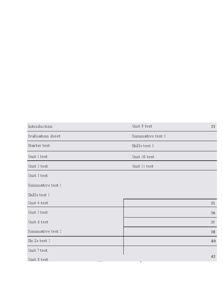Family and Friends 2 Testing and Evaluation Book Full | PDF | Learning ...