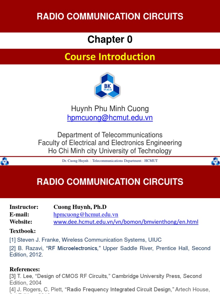Chapter 0 Introduction | PDF | Electronic Oscillator | Radio