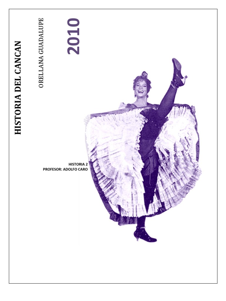 Historia Cancan | PDF | Puede puede | Baile erotico