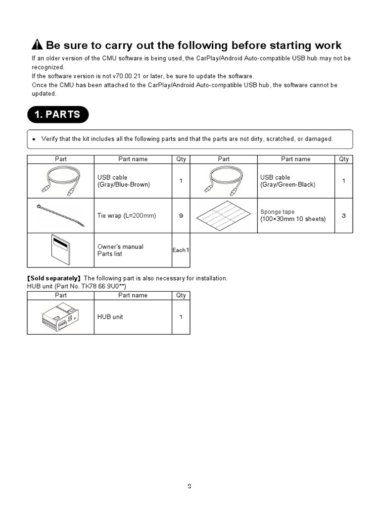 CPAA Cable Installation Manual-KF CX-5 + KG CX-8 | PDF | Electrical ...