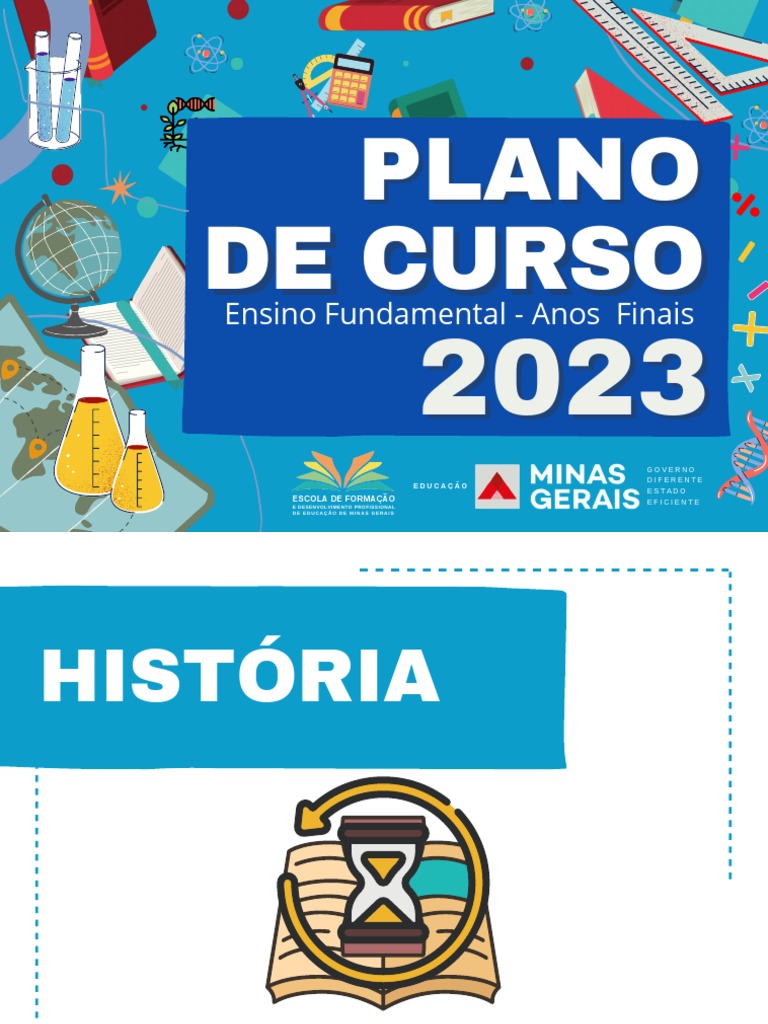 7° - Plano de Curso 2023 | PDF