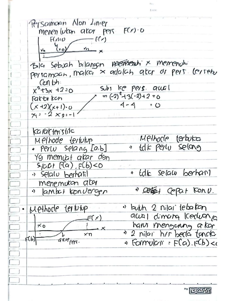 Faiz Nur Ramadhan (2252244032) - Resume MatTek - 1 | PDF