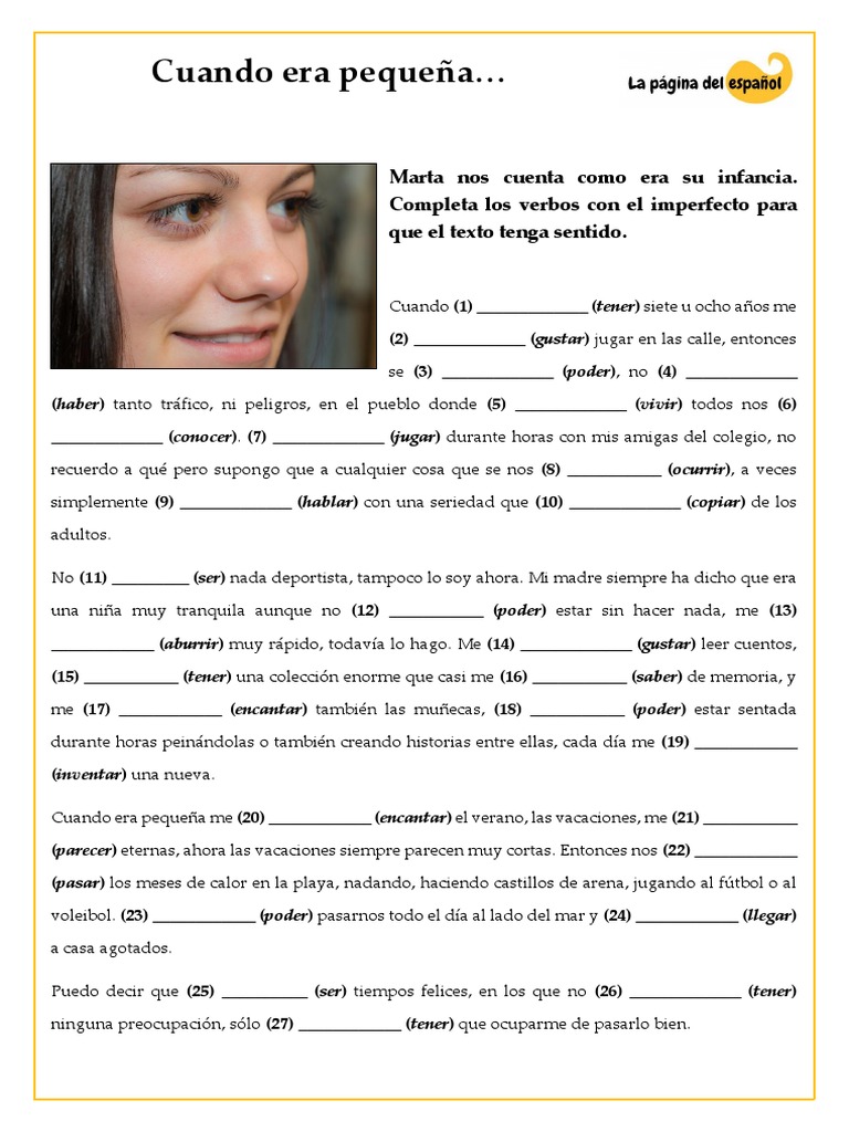 Cuando Era Pequena | PDF