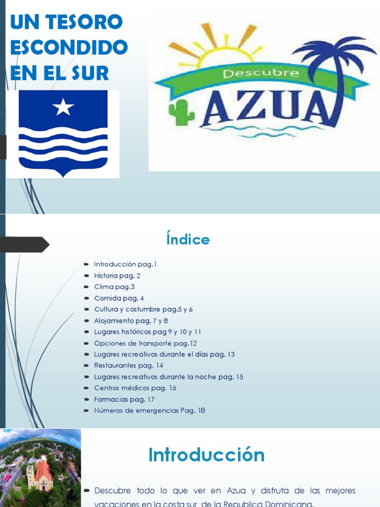 Guia Turistica de Azua | PDF | República Dominicana