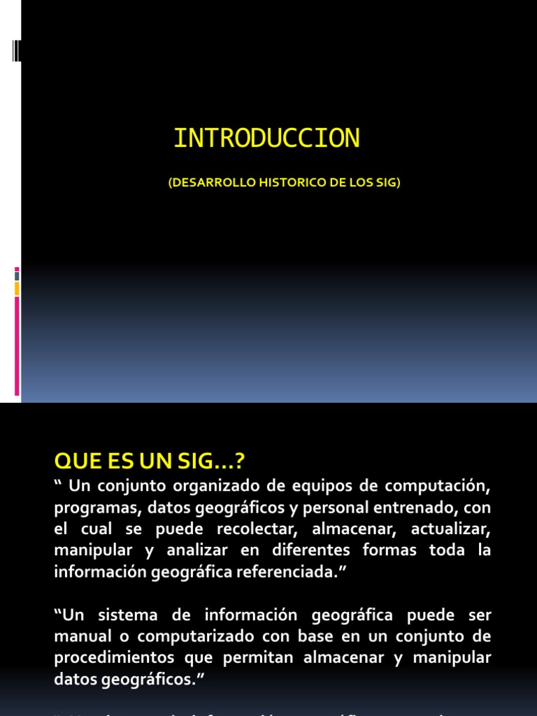 1 - Introduccion A Los Sig Componentes y Funcionalidades | PDF ...