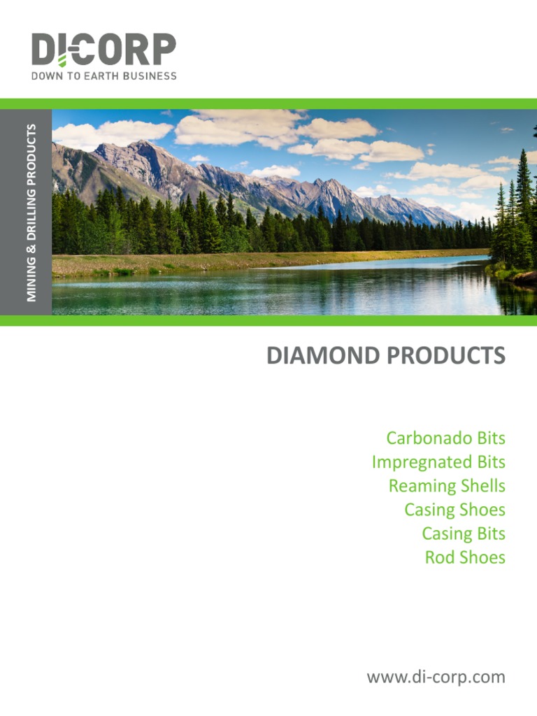Dicorp - diamantados | PDF | Casing (Borehole) | Drilling