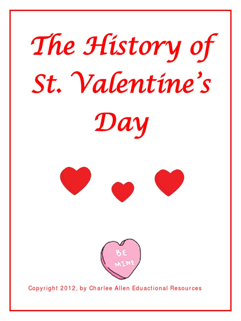 History of St Valentine's Day | PDF | Valentine's Day
