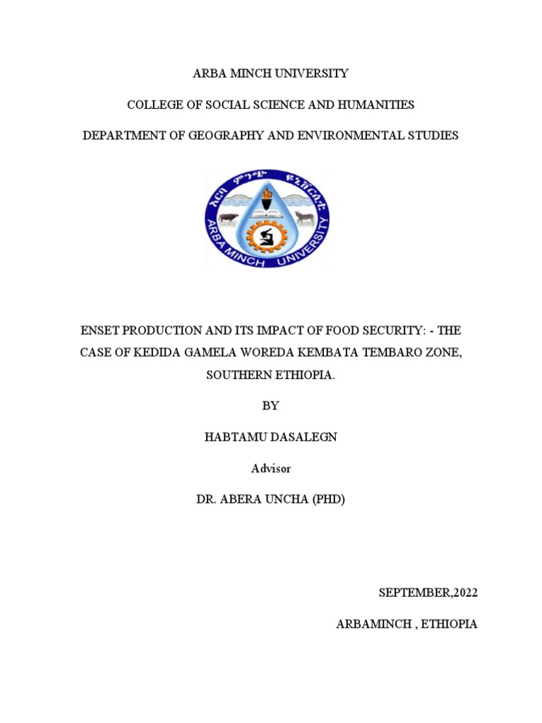 Arba Minch Universit2 | Download Free PDF | Sampling (Statistics)