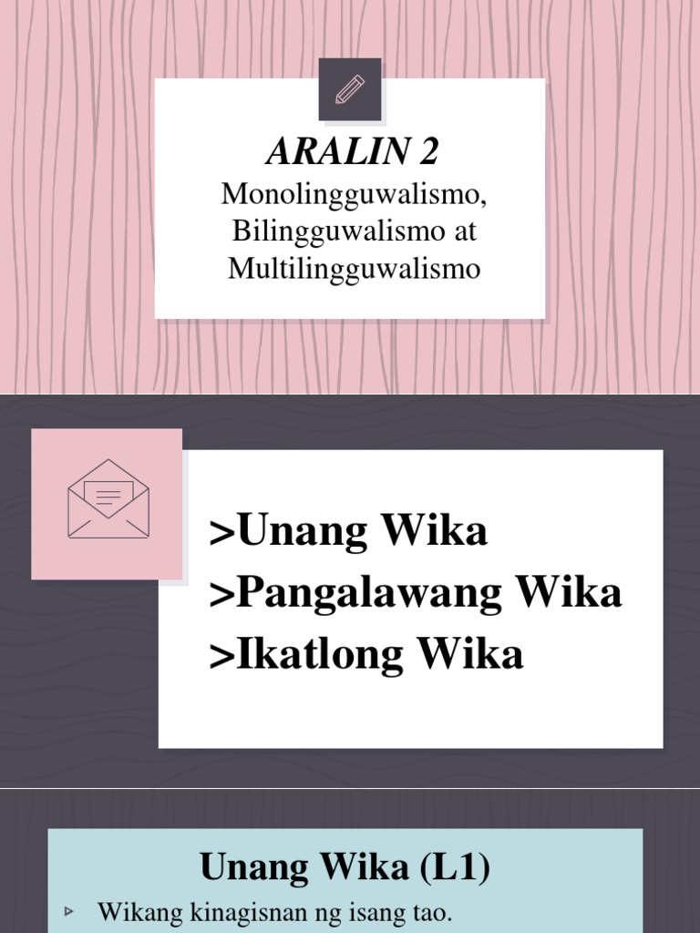 Mono Bi Multilingguwalismo | PDF