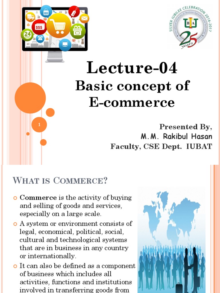 Basics of E-Commerce Explained | PDF | E Commerce | Credit Card