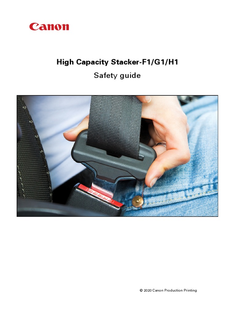 High Capacity Stacker-F1-G1-H1 Safety Guide en - US | PDF | Ac Power ...