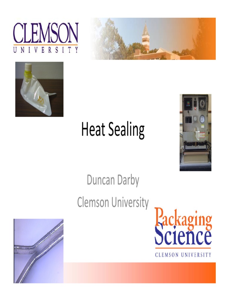 TAPPI - Sealing Theory | PDF | Heat | Polymers