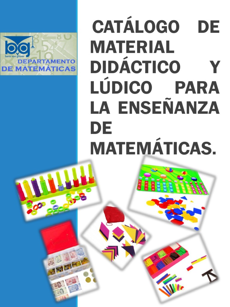CATÁLOGO MATERIAL DIDÁCTICO LA ENSEÑANZA MATEMÁTICAS. | PDF | Números ...