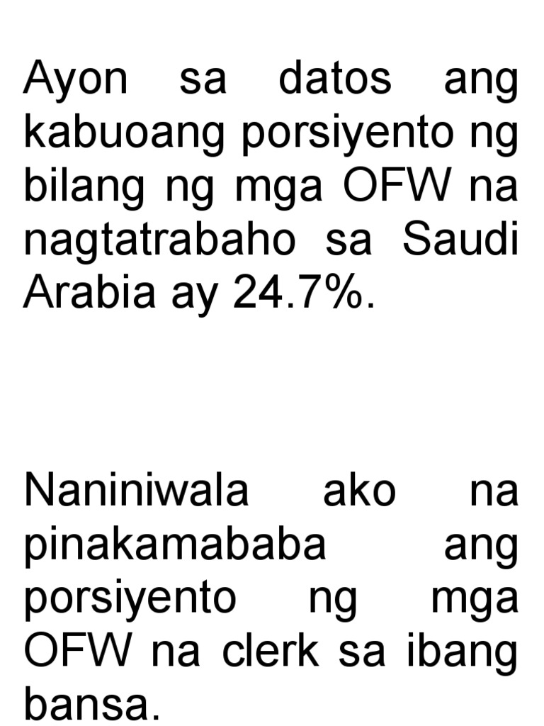 Pahayag Na Nagsasaad NG Katotohanan | PDF