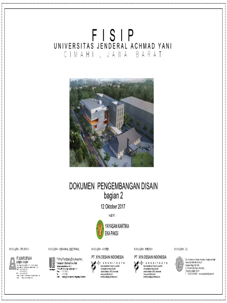FISIP UNJANI Gambar Arsitektur Pengembangan Desain Bagian 2 | PDF ...