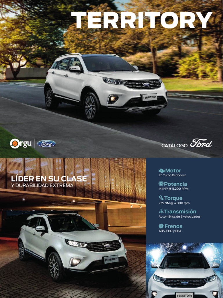 Territory SUV potente y seguro | PDF | Airbag | Vehículos de ruedas