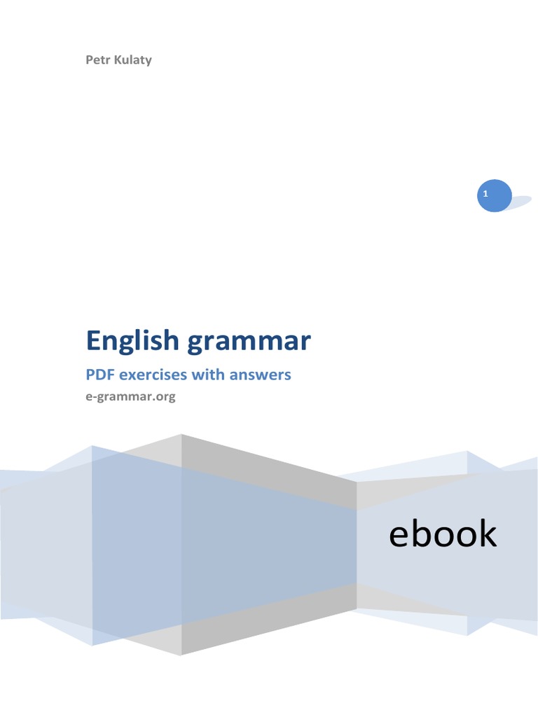 Grammar Exercises Book | PDF | Syntax | Semantic Units