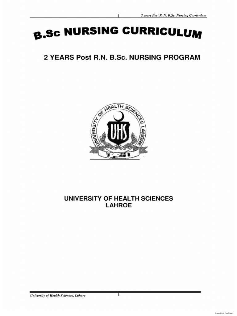Curriculum Post RN UHS | PDF