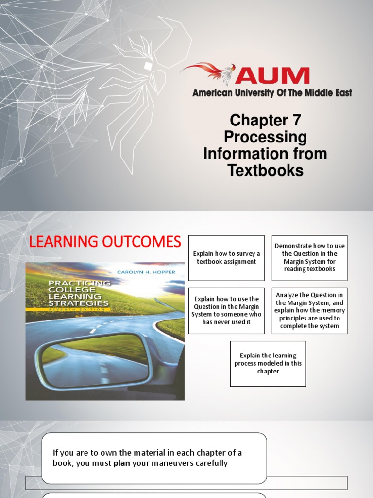 BUS100 Chapter 7 - Processing Information From Textbooks | PDF ...