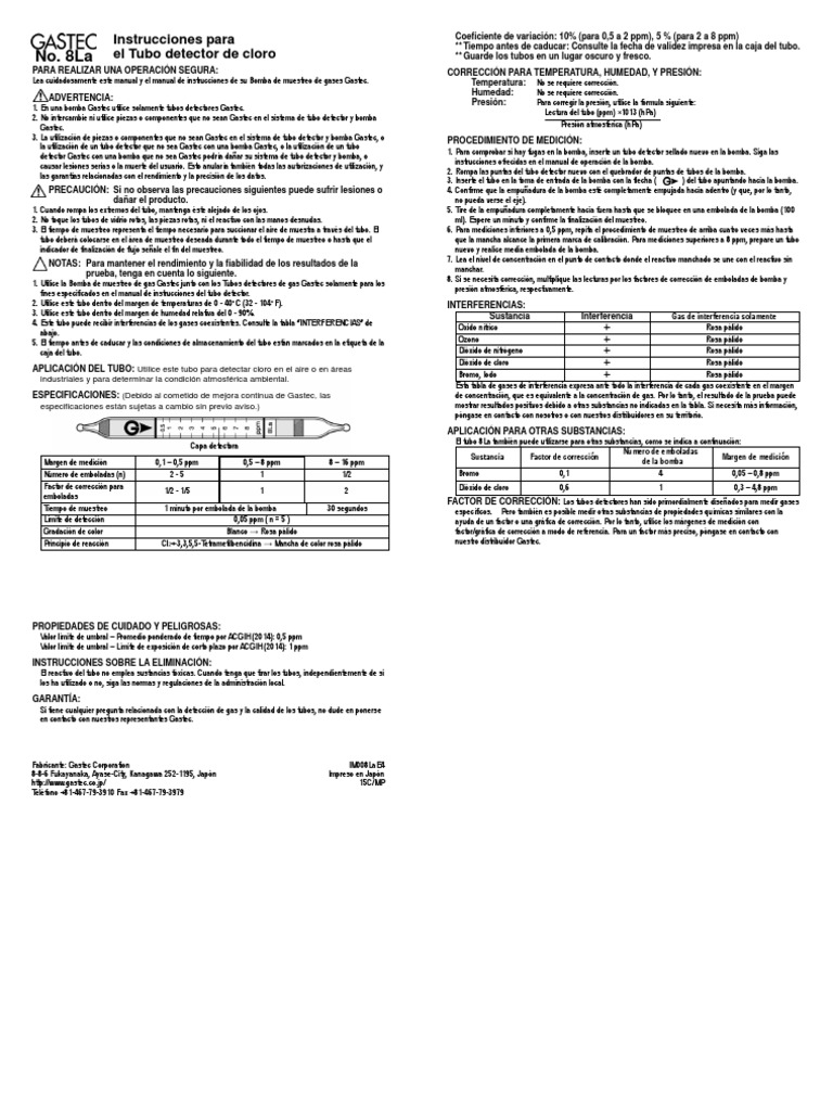 8 La | PDF | Gases | Materiales