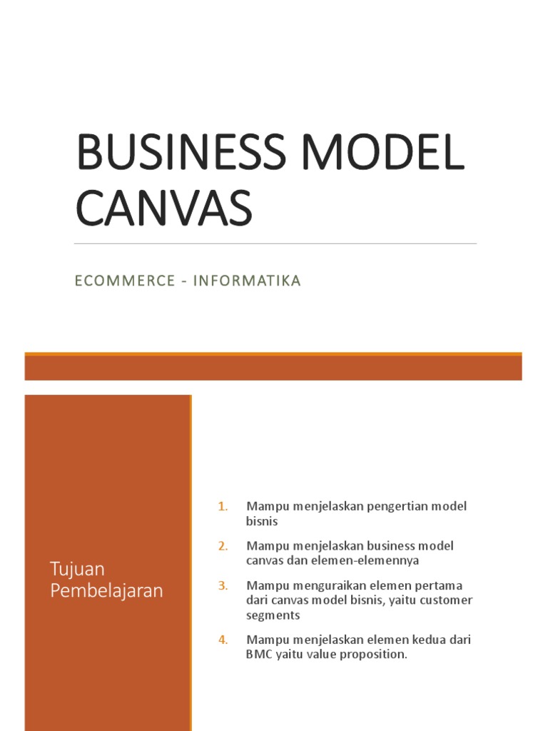 Bussiness Model Canvas | PDF | Seni