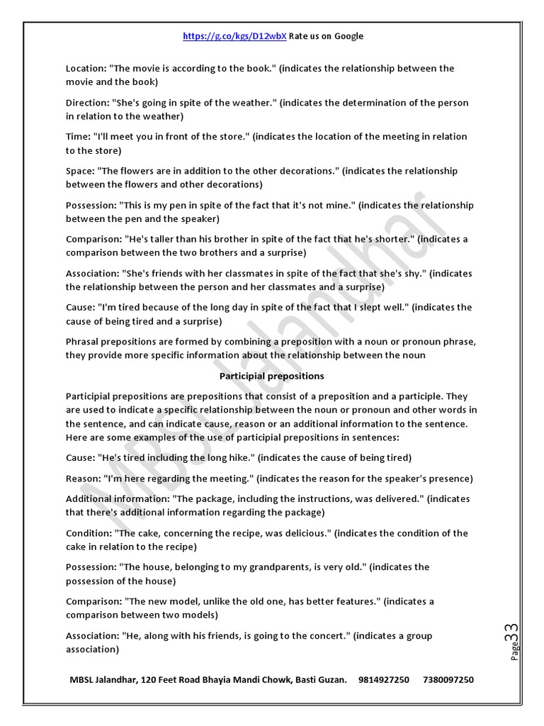 A Book To Work On Enabling Skills-33 | PDF | Preposition And ...