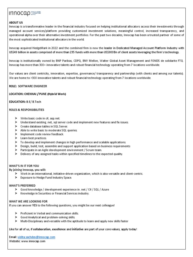 Software Engineer | Download Free PDF | Microsoft Sql Server | Sql