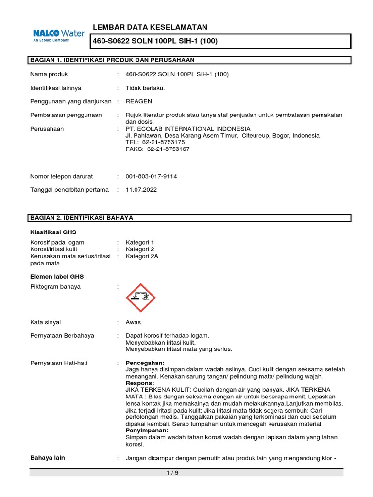 S0622 (SIH-1) - Idn | PDF