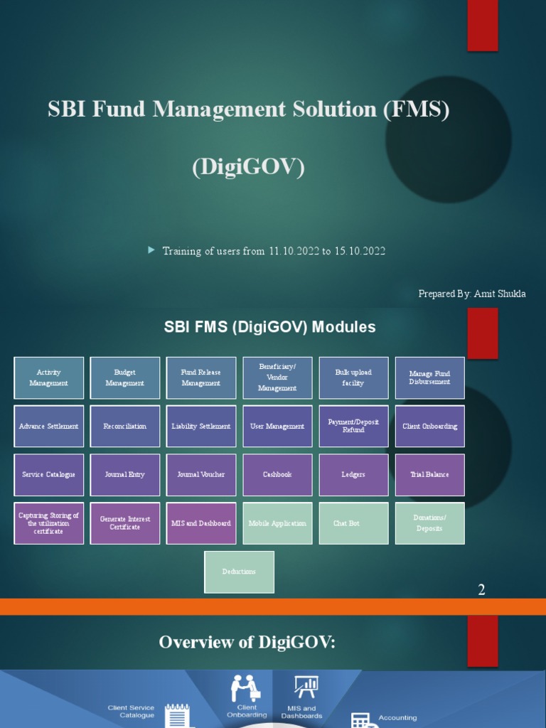 SBI Fund Management Solution Overview | PDF | Information Technology Management | Information ...