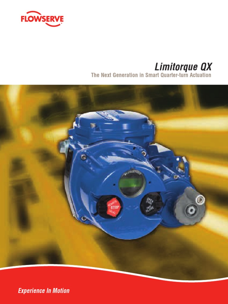 01 Actuador QX Flowserve FCD LMENIM3306 | PDF | Computer Network ...