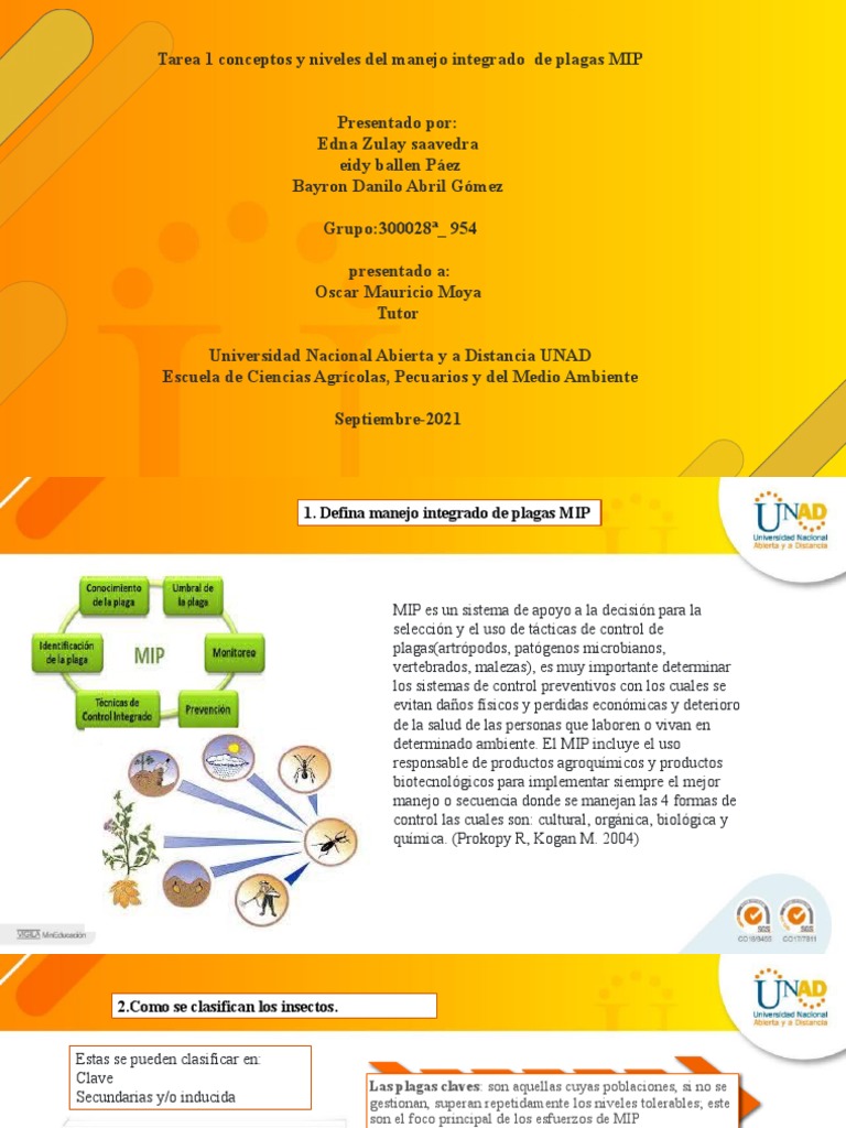 Actividad Grupal Final | PDF | Plaga (organismo) | Pesticida