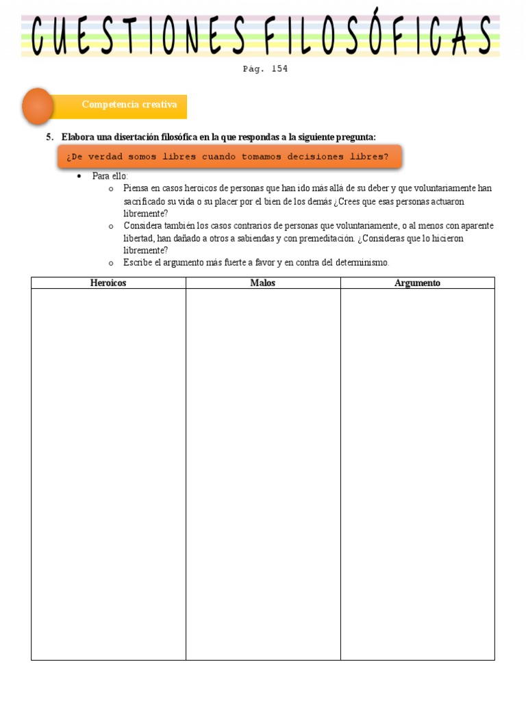 6. Cuestiones filosóficas PÁG. 155 | PDF