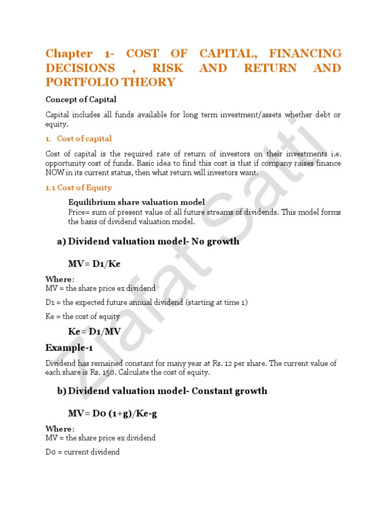 Chapter 1 - Complete | PDF | Bonds (Finance) | Yield (Finance)