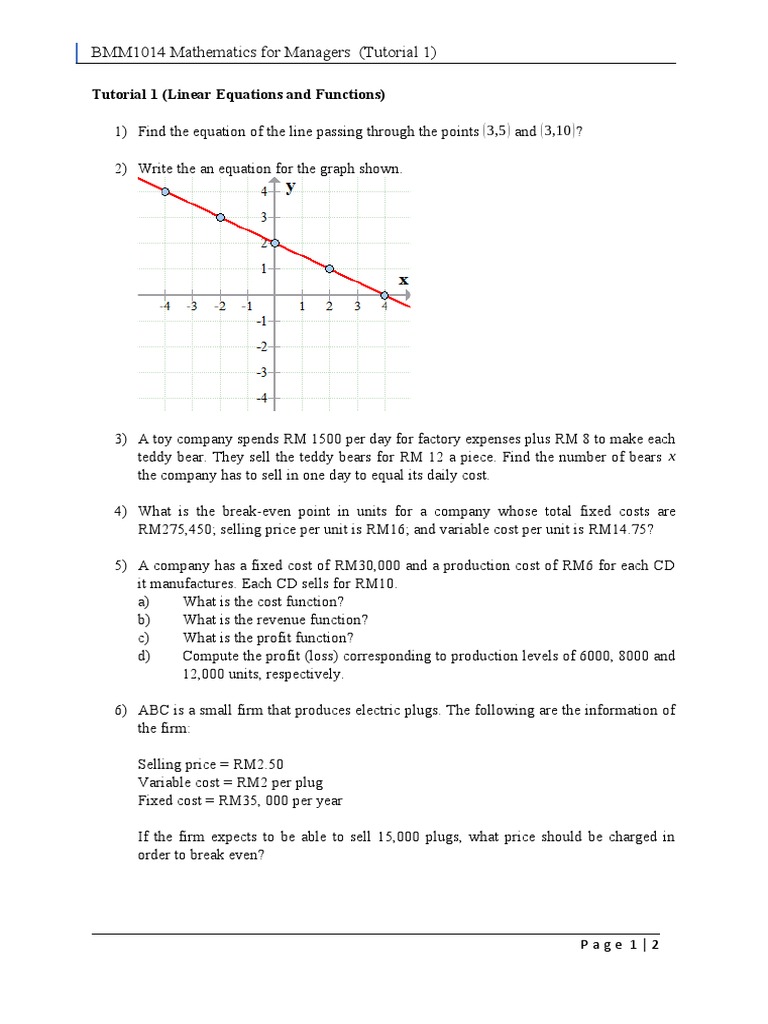 Tutorial 1 | PDF | Financial Economics | Financial Accounting