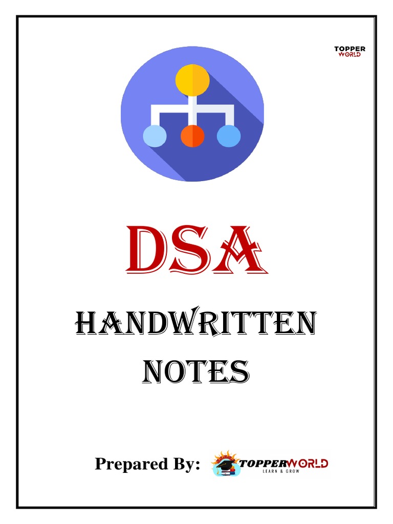 DSA Handwritten Notes | PDF