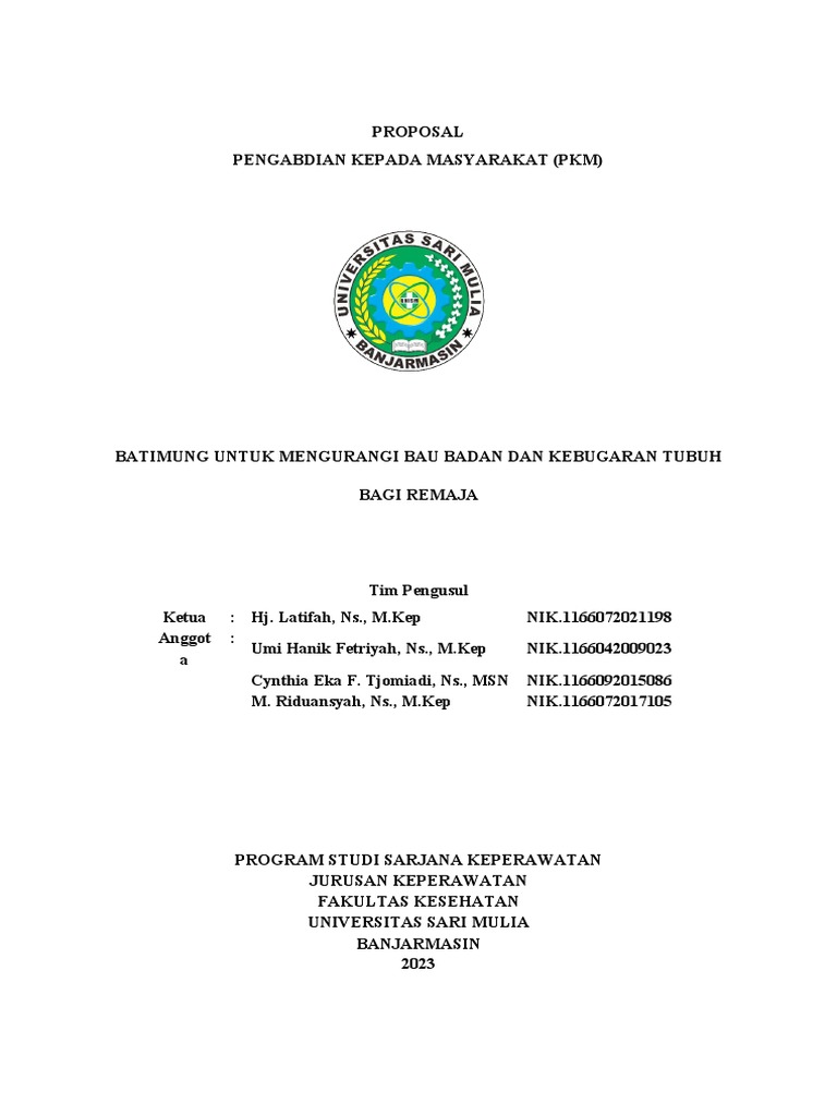 Manfaat Batimung untuk Remaja | PDF | Kesehatan Holistik