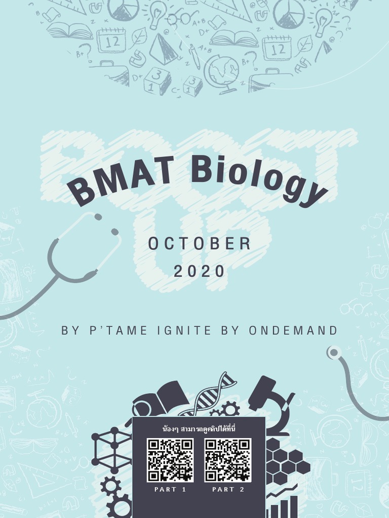BMAT Biology Practice Tests 2020 | PDF | Heart | Pancreas
