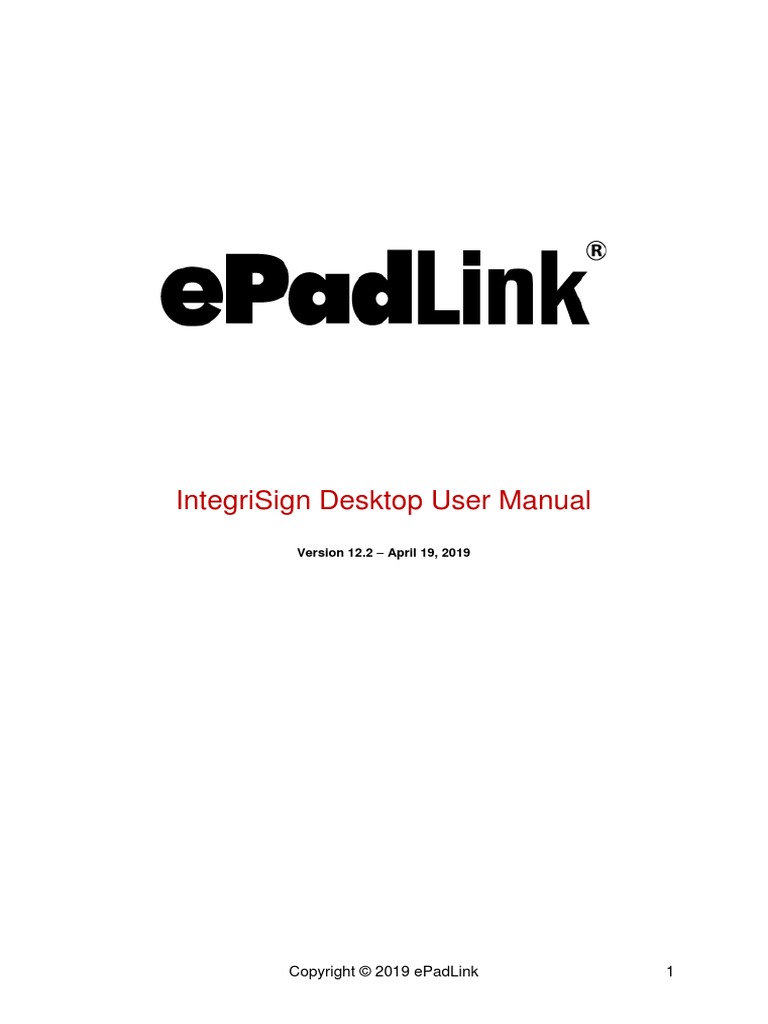 Integrisign Desktopusermanual | PDF | Microsoft Excel | Microsoft Word