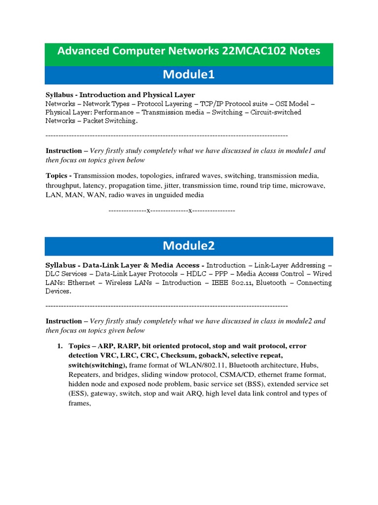 Acn Notes Pdf Routing I Pv6