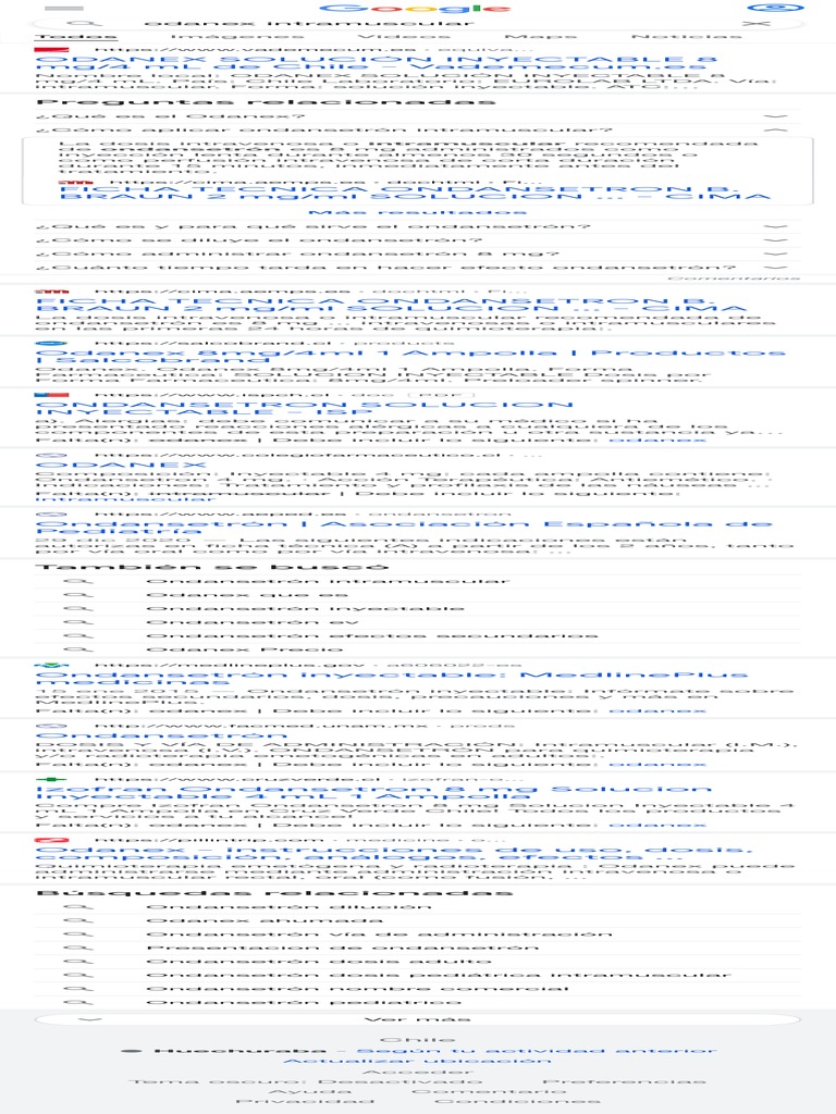 Odanex Intramuscular - Buscar Con Google | PDF | Medicamentos con ...
