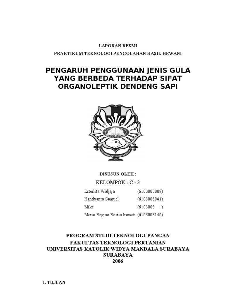 Pengaruh Jenis Gula pada Dendeng | PDF