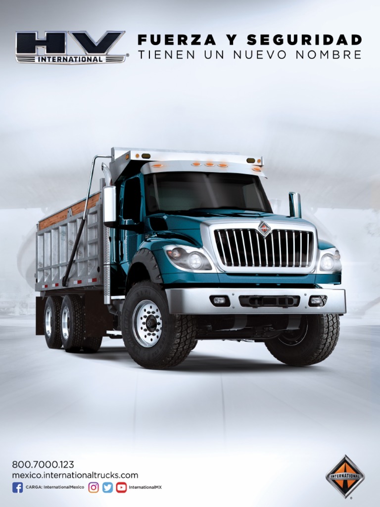 Camion de Volteo HV Ficha Tecnica Cummins | PDF | Eje | Tecnología de ...