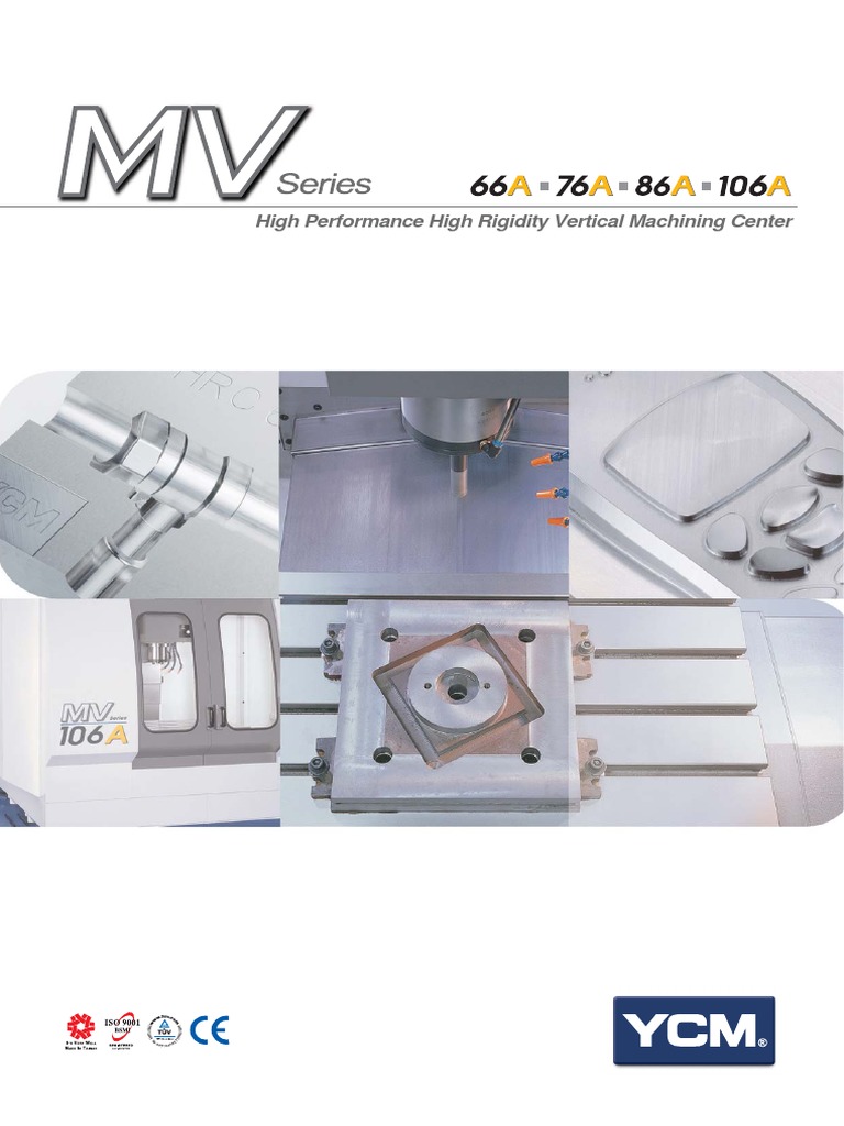 MV Series (MV66A-MV106A) - E-Catalogue - ENG - 2 | PDF | Gear | Computer Program