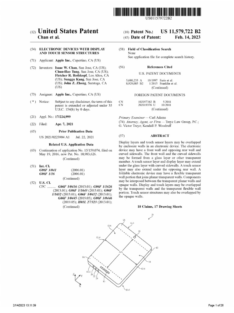 Patent Document Overview | PDF