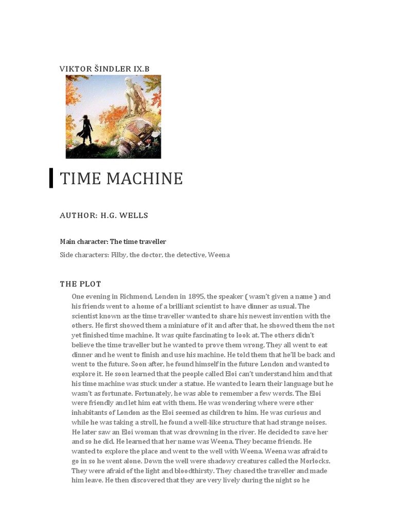 The Time Machine | PDF | The Time Machine