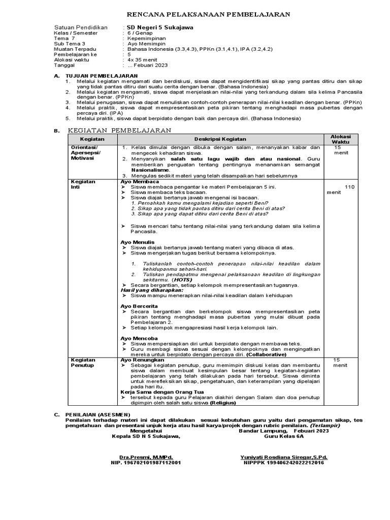 6.7.3.5 Kelas 6 T7 ST3 PB5 | PDF