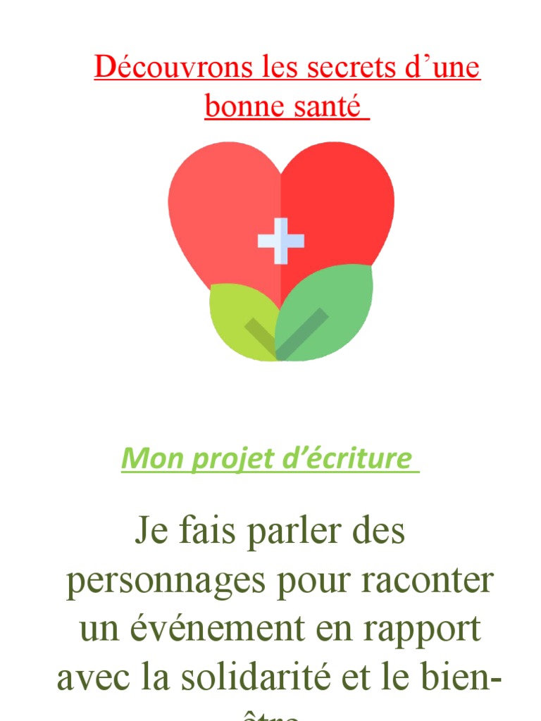 Découvrons Les Secrets D'une Bonne Santé | PDF