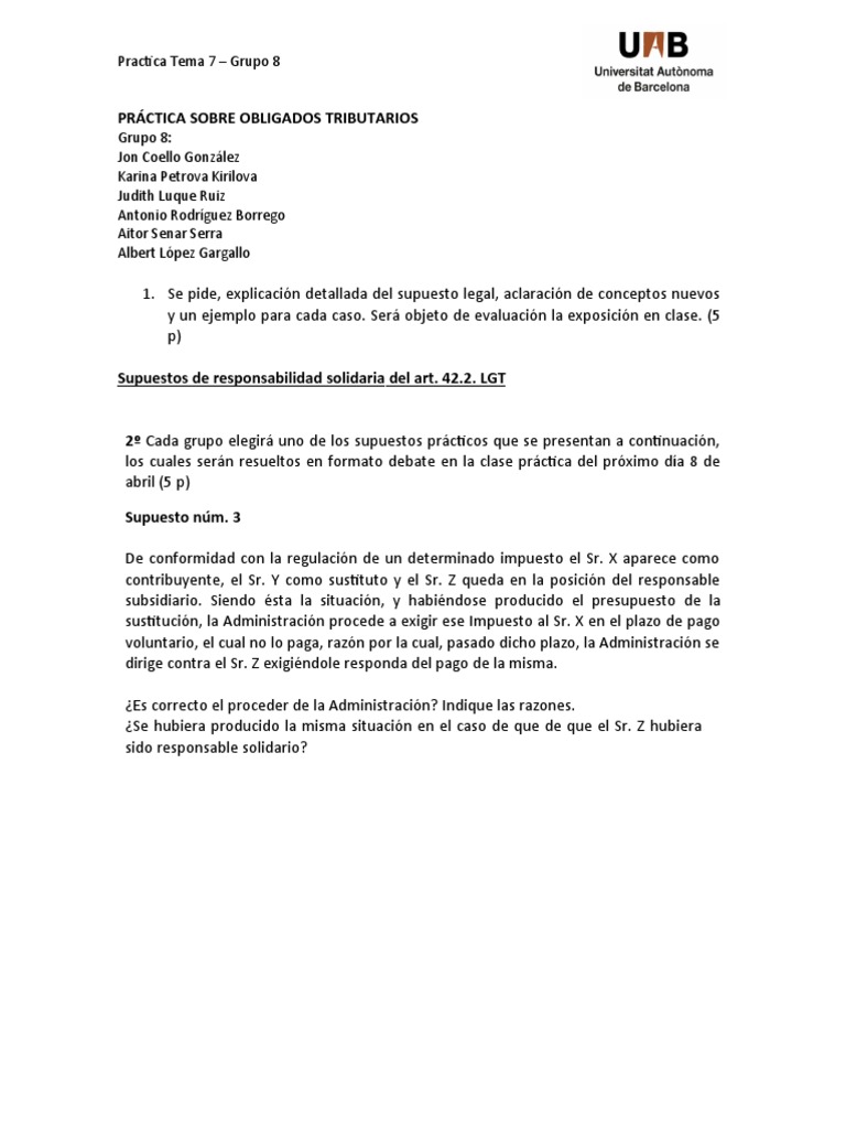 Práctica Tema 7 | PDF