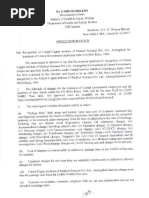 MoHFW OM Dated 28062024 - Revised Guidelines For Referral Process in CGHS | PDF | Hospital ...