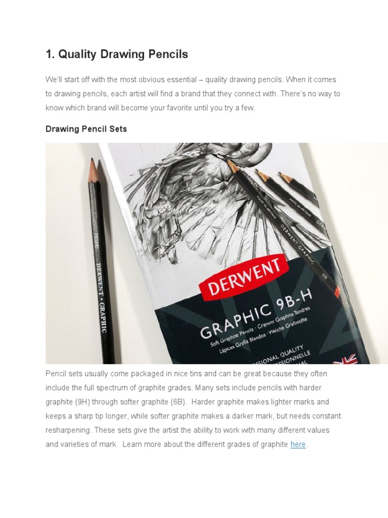 Good Way To Start Drawing | PDF | Pencil | Drawing